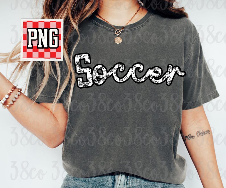 Soccer Chinoiserie PNG, Trendy Varsity Soccer Png, Soccer Season ...