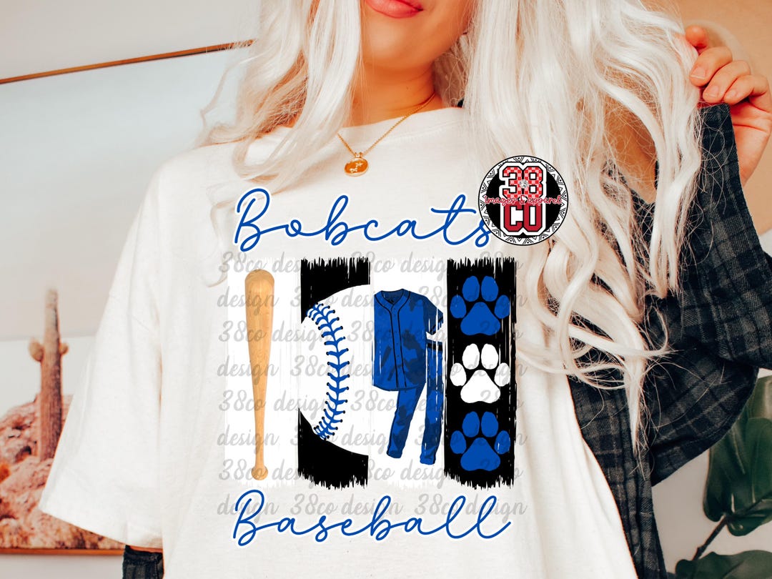 Black and Blue Baseball PNG, Baseball Brush Strokes, Bobcat, Blue ...