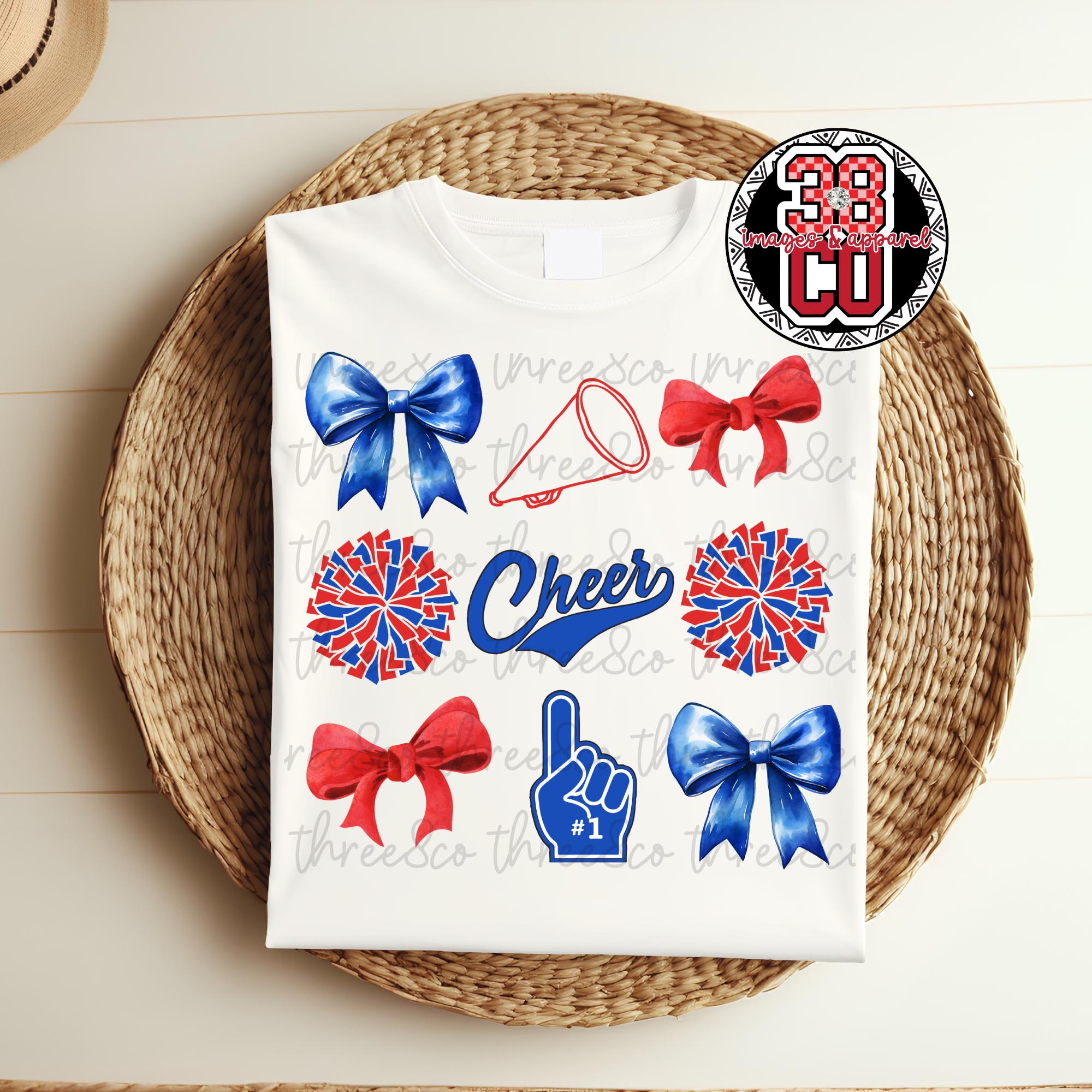 Red Cheer Coquette Png, Team Spirit Png, Custom Mascot, Cheer Coquette ...