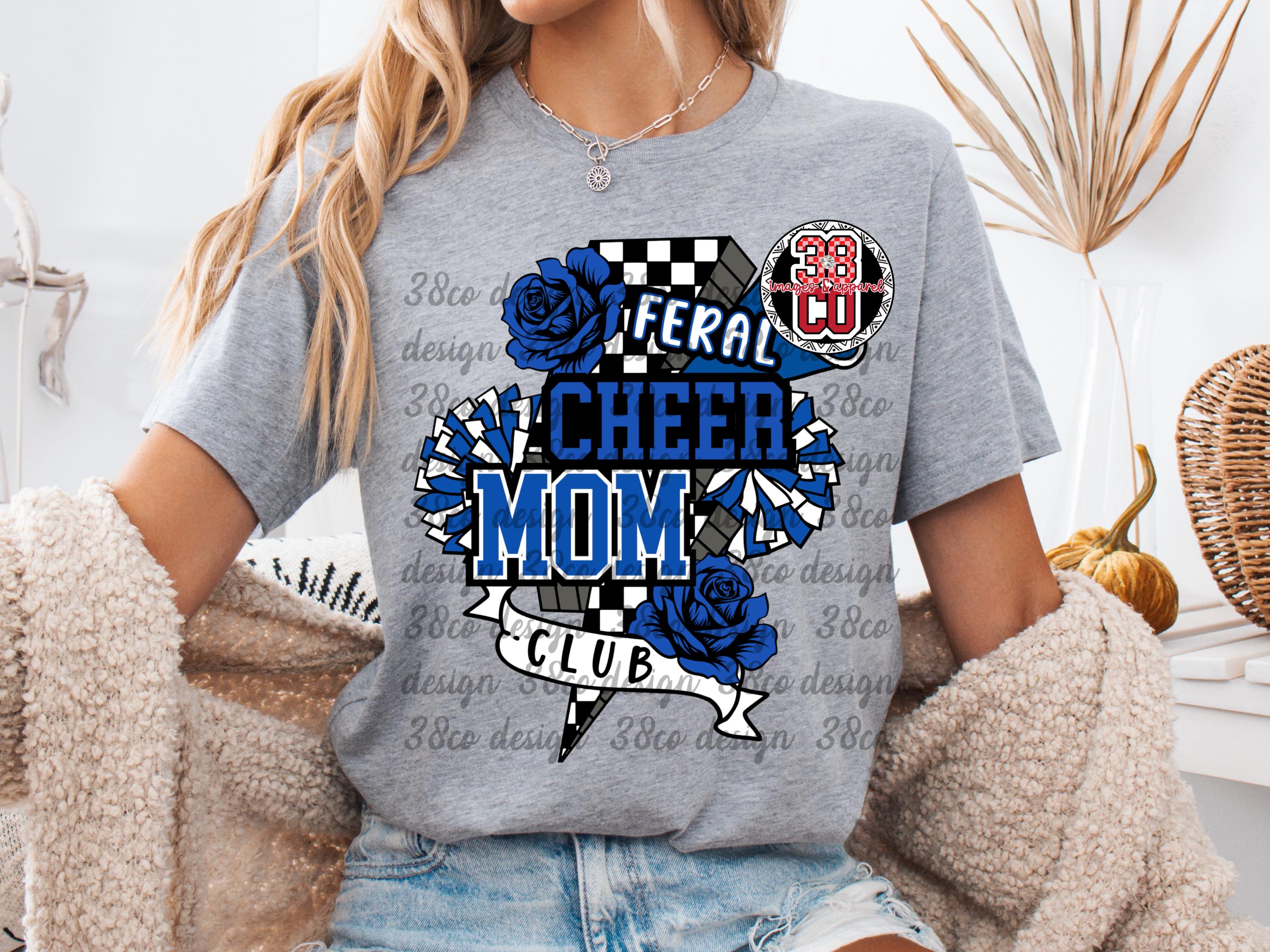 Feral Cheer Mom Png, Cheerleading, Retro Mama Png, Mom Club Png ...