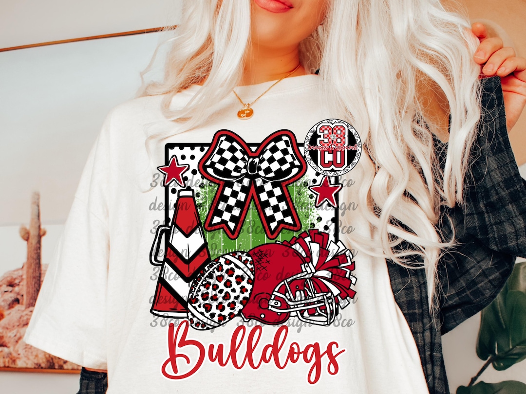 Red Bulldog Png, Team Spirit Png, Football Season Png, Gameday Png ...