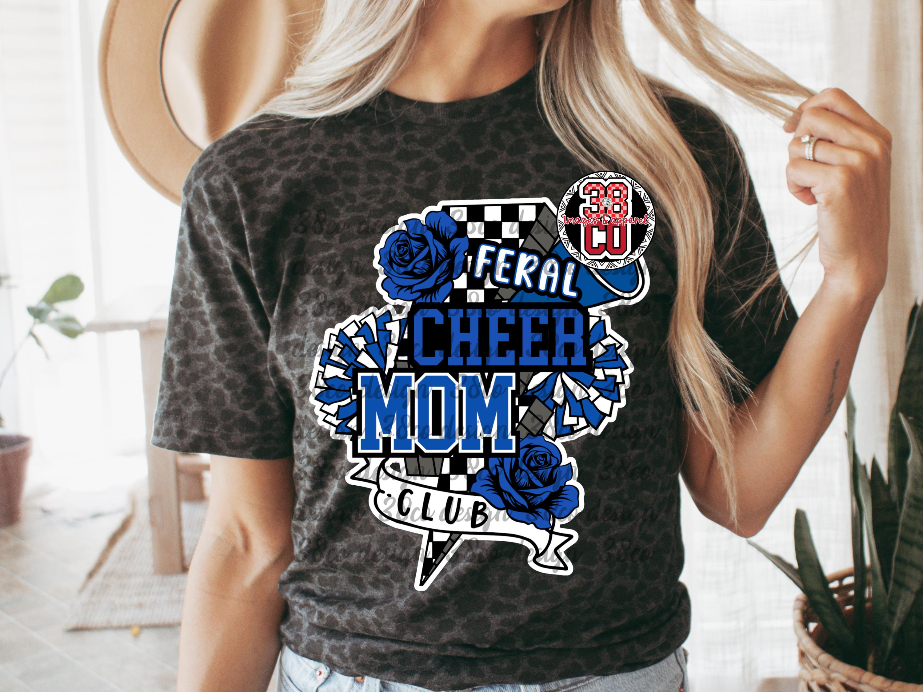 Feral Cheer Mom Png, Cheerleading, Retro Mama Png, Mom Club Png ...
