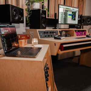 Recording Studio Sidecar | 12U Racks | Premium Baltic Birch | Free ...