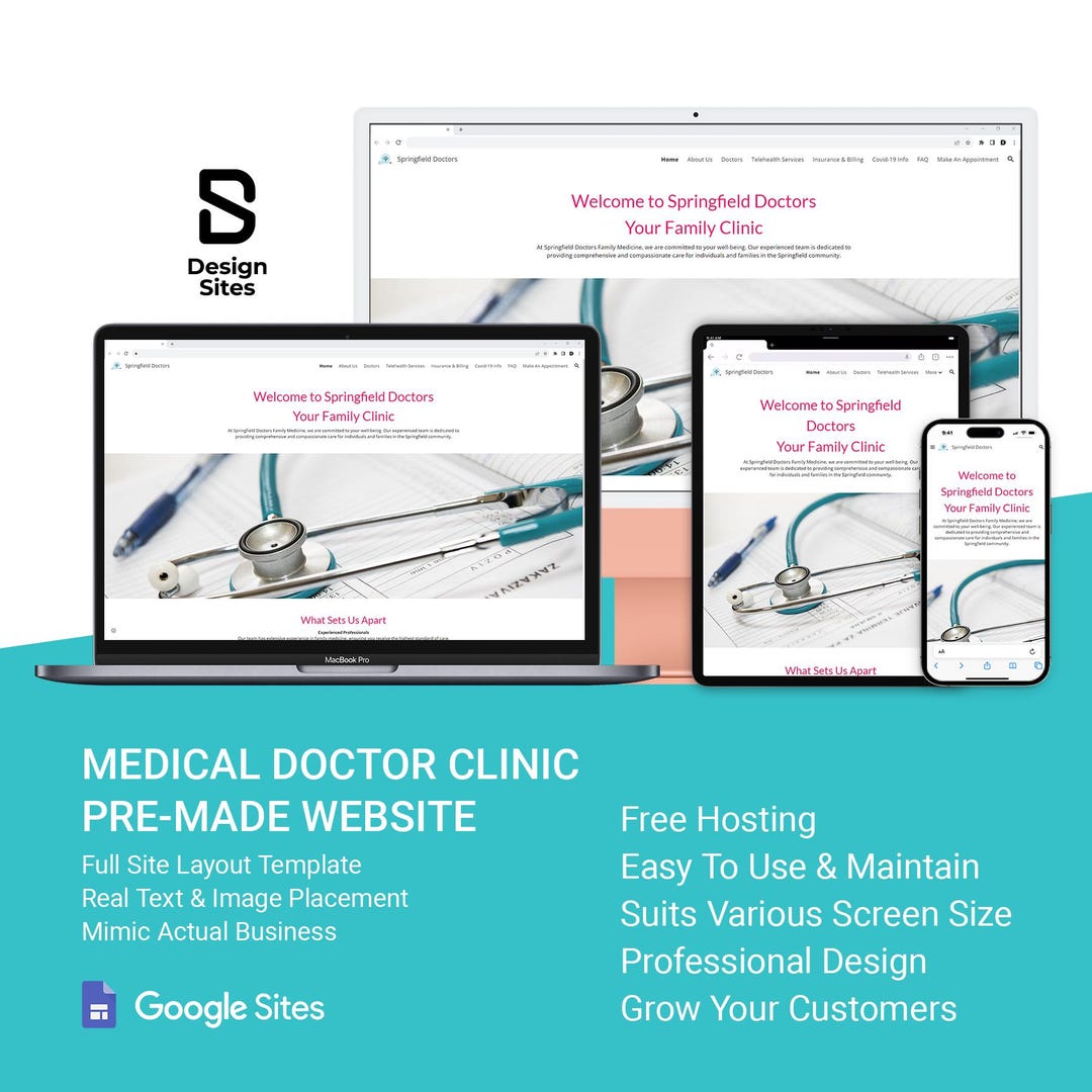 Medical Doctor Website Template: Prebuilt Dr Healthcare Clinic (multi ...