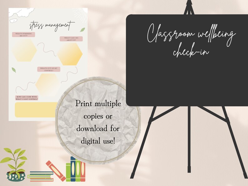 Classroom Wellbeing Check-in Printable Feeling Emotion Therapy - Etsy