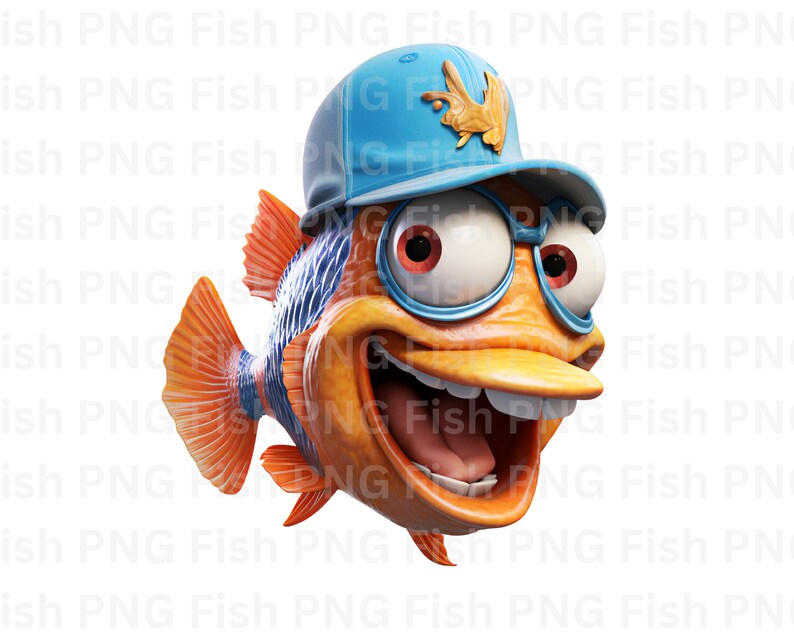 46 Fish Graphics Smiling Fish Cool Happy Colorful Cartoon Fish Clip Art ...