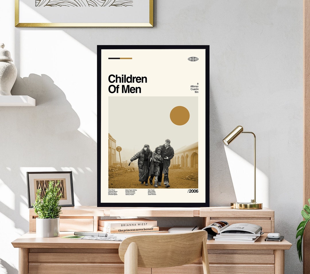 Children of Men Movie Poster Retro Movie Poster Print Wall - Etsy