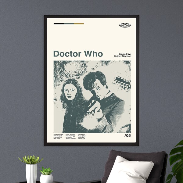 Doctor Who Poster - Etsy