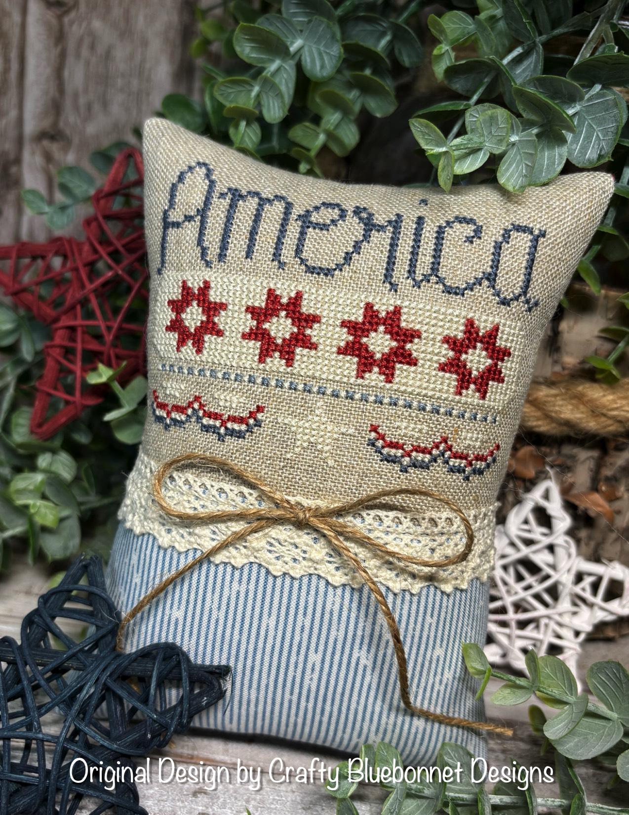 America - by Crafty Bluebonnet Designs | Pdf/digital Cross Stitch ...