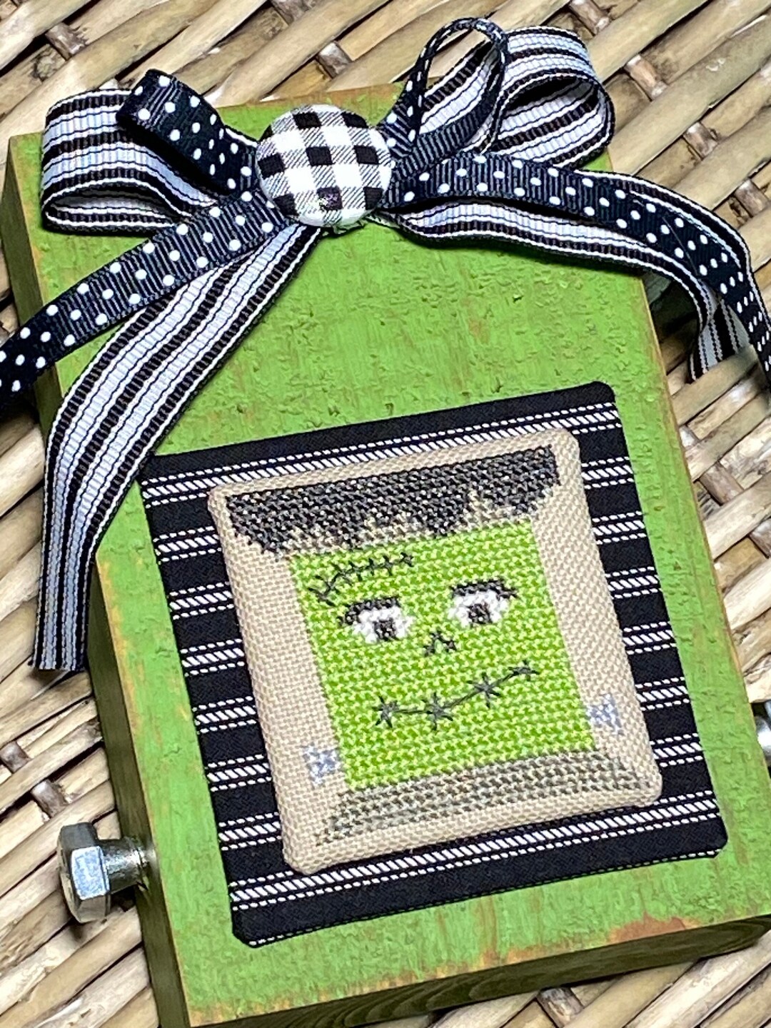 Frankenstein Spool - Spooky Spool Series by Crafty Bluebonnet Designs ...