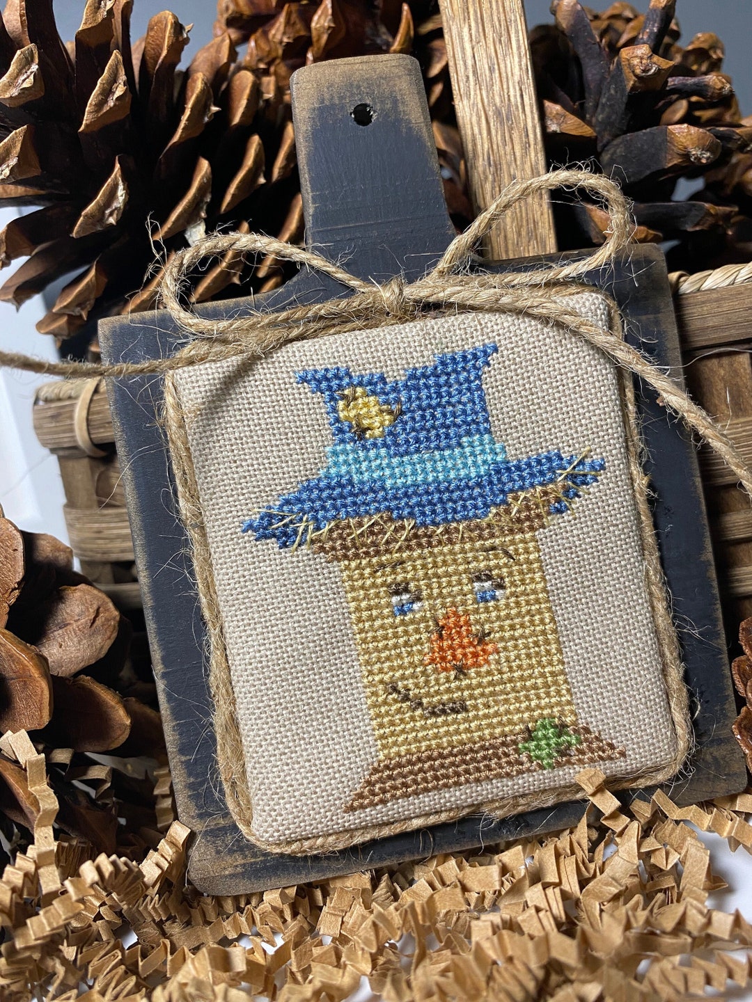 Scarecrow Spool - Autumn Spool Series by Crafty Bluebonnet Designs ...