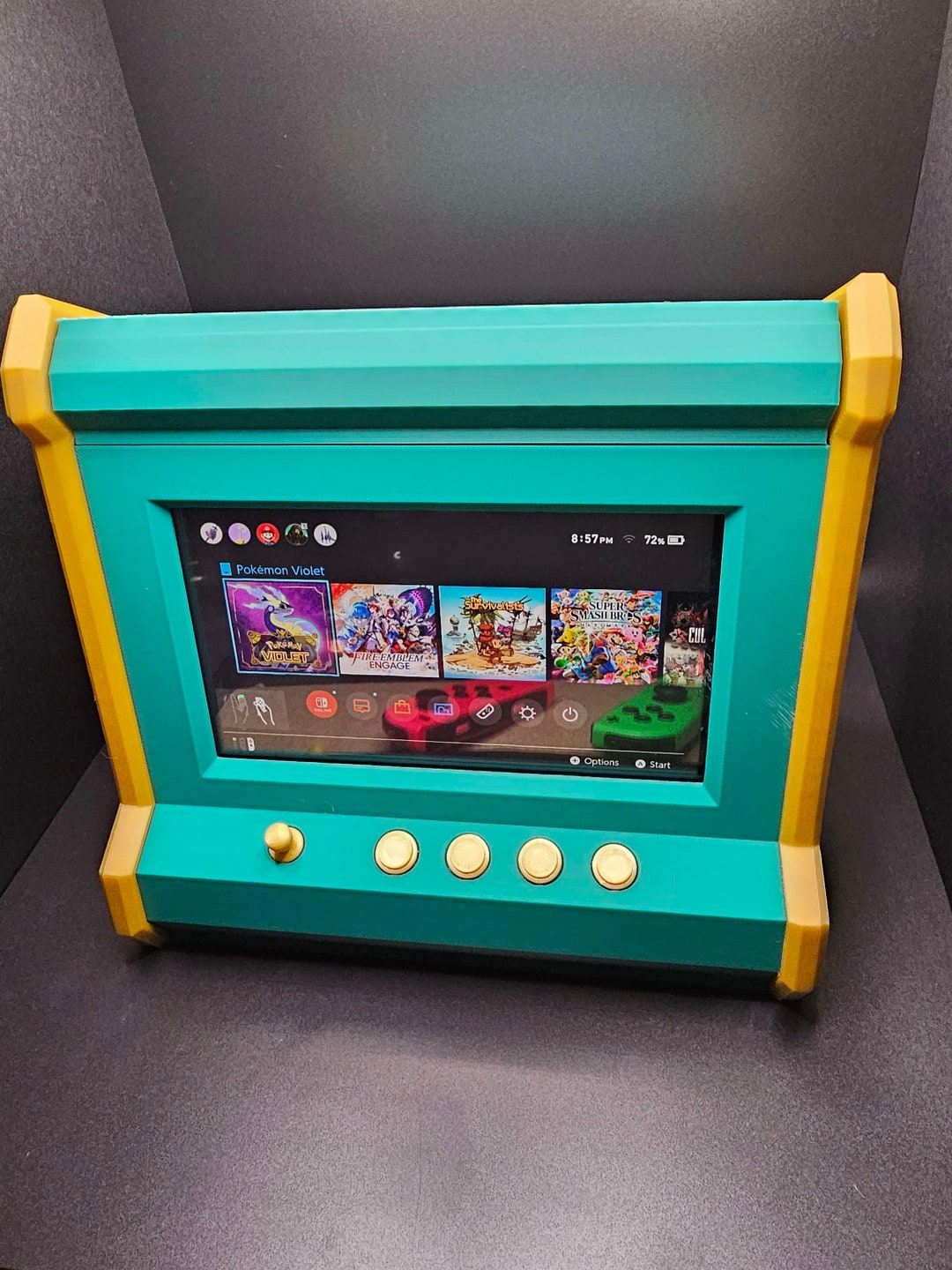 Nintendo Switch Arcade Holder / Nintendo Accessory / Custom Gift - Etsy