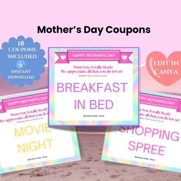 Custom Coupon Book - Etsy