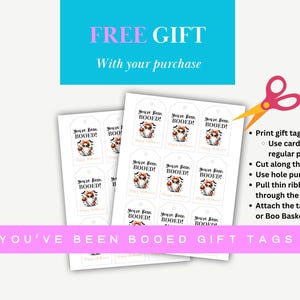 You’ve Been Booed Sign Printable I’ve Been Booed Gift Tags Cute ...