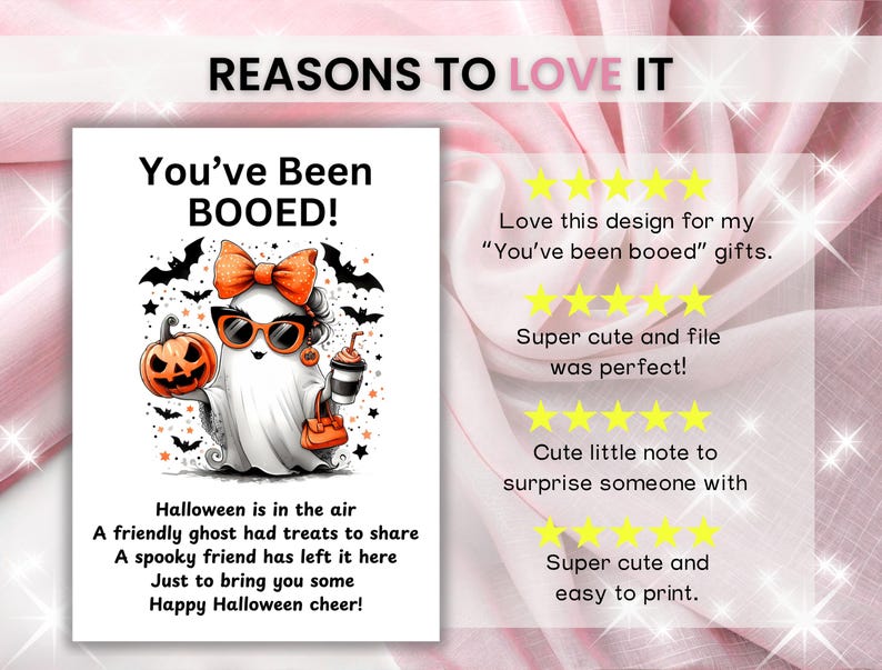 You’ve Been Booed Printable Kit, I’ve Been Booed Sign, Boo Basket Gift ...