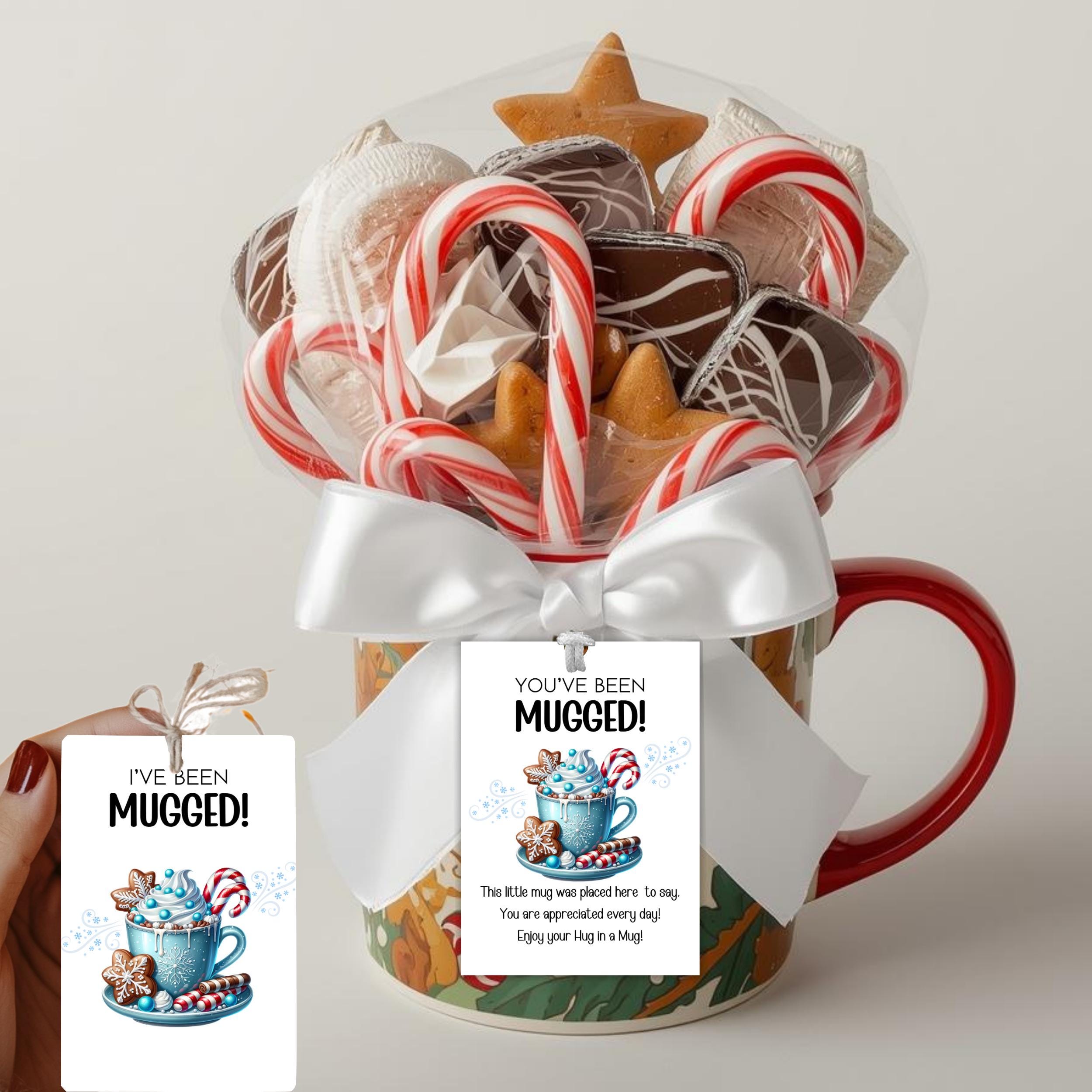 You’ve Been Mugged Printable Gift Tag Kit – Instant Download Mug Gift ...