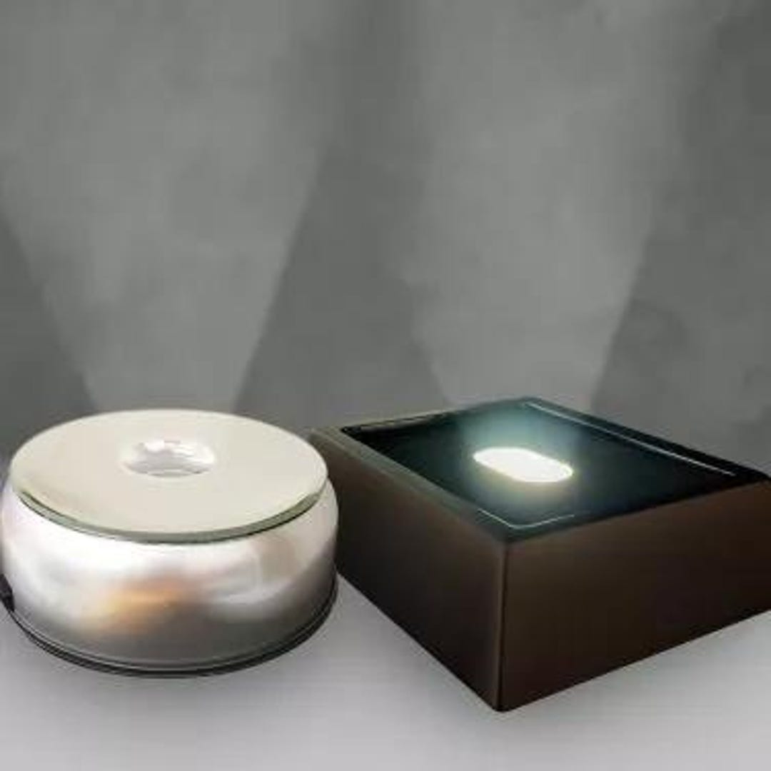 3D Crystal Light Bases - Etsy