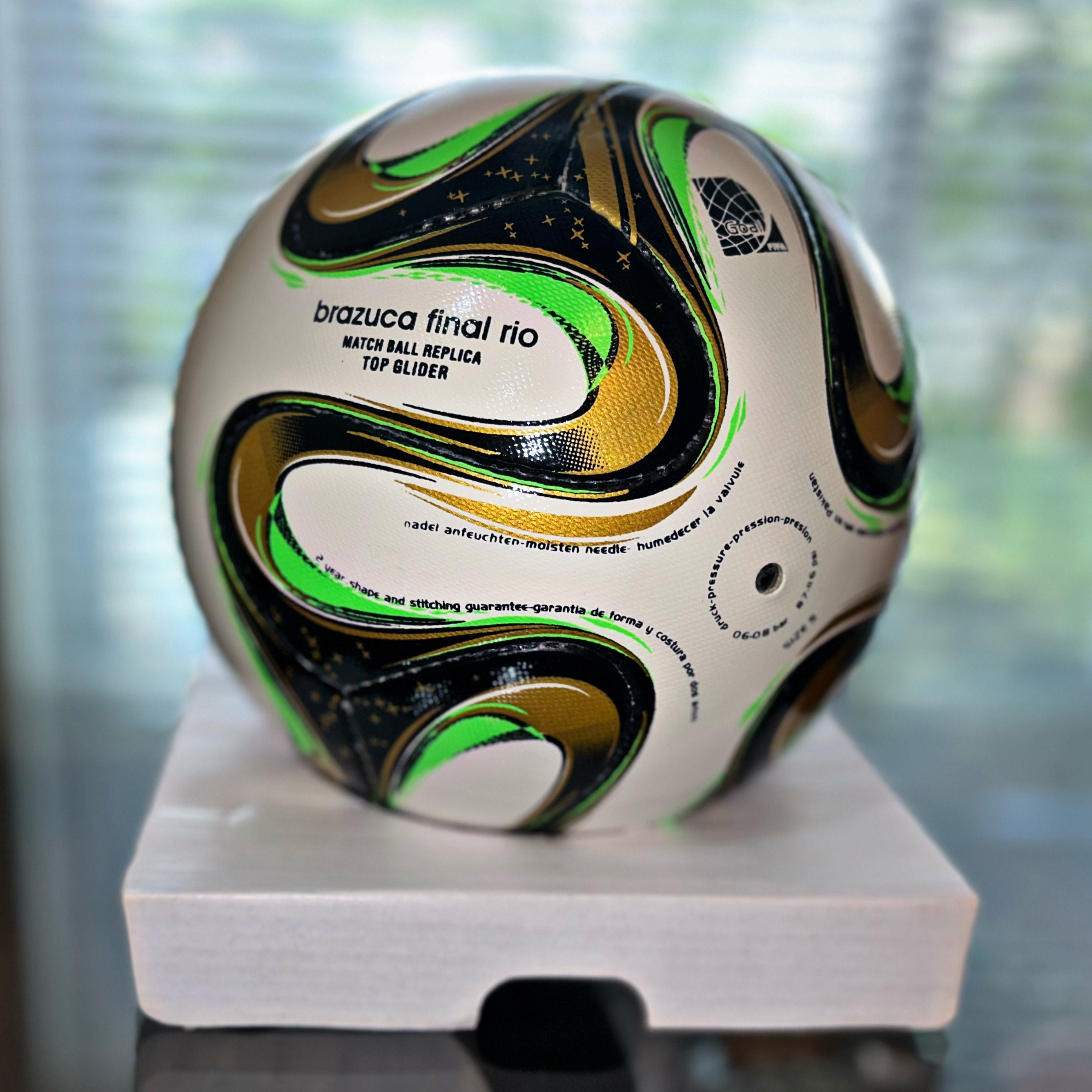 Brazuca Final Match Ball Fifa World Cup 2014 Golden Brazuca - Etsy
