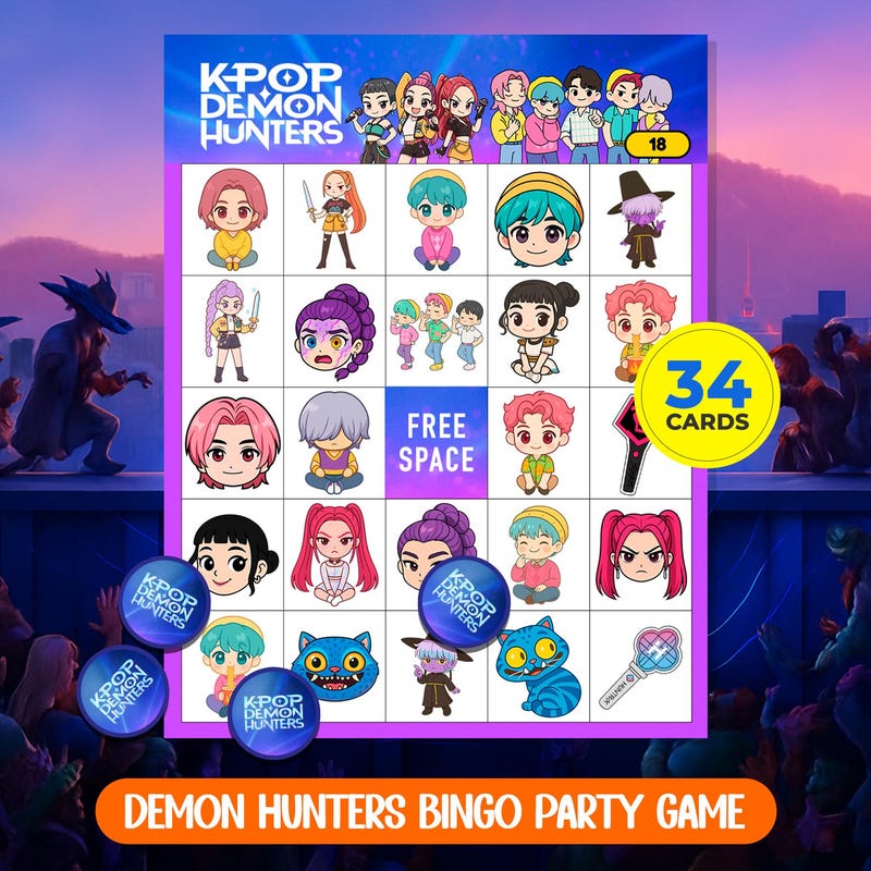 Kpop Demon Hunter Cards - Etsy