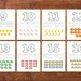 Number 1-20 Flashcards, 20 Number Tracing Worksheets, Traceable Numbers ...