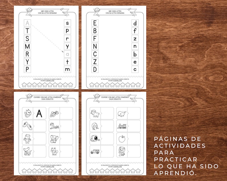 Alphabet Tracing Worksheets A-Z, ABC Tracing Workbook, Handwriting ...