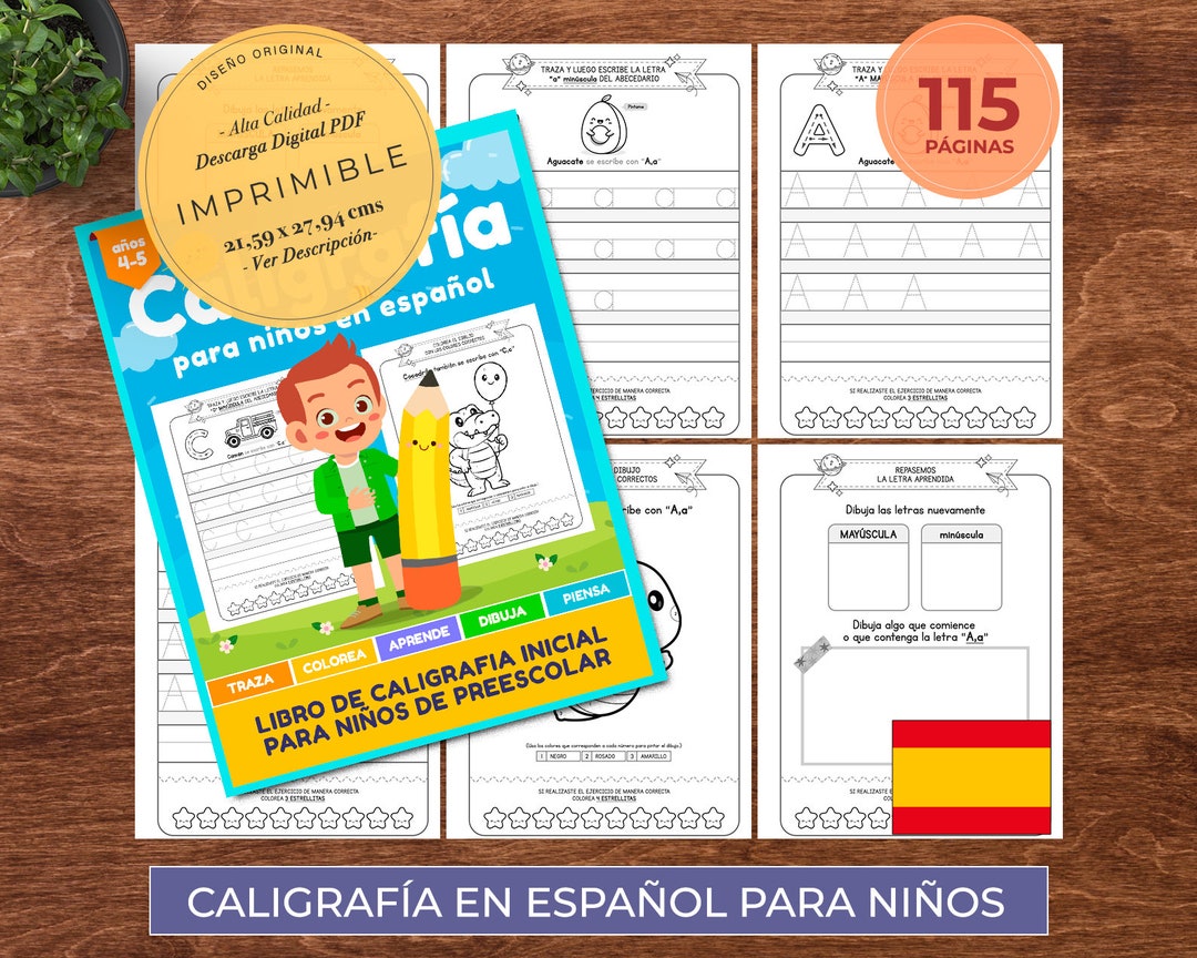 Alphabet Tracing Worksheets A-Z, ABC Tracing Workbook, Handwriting ...