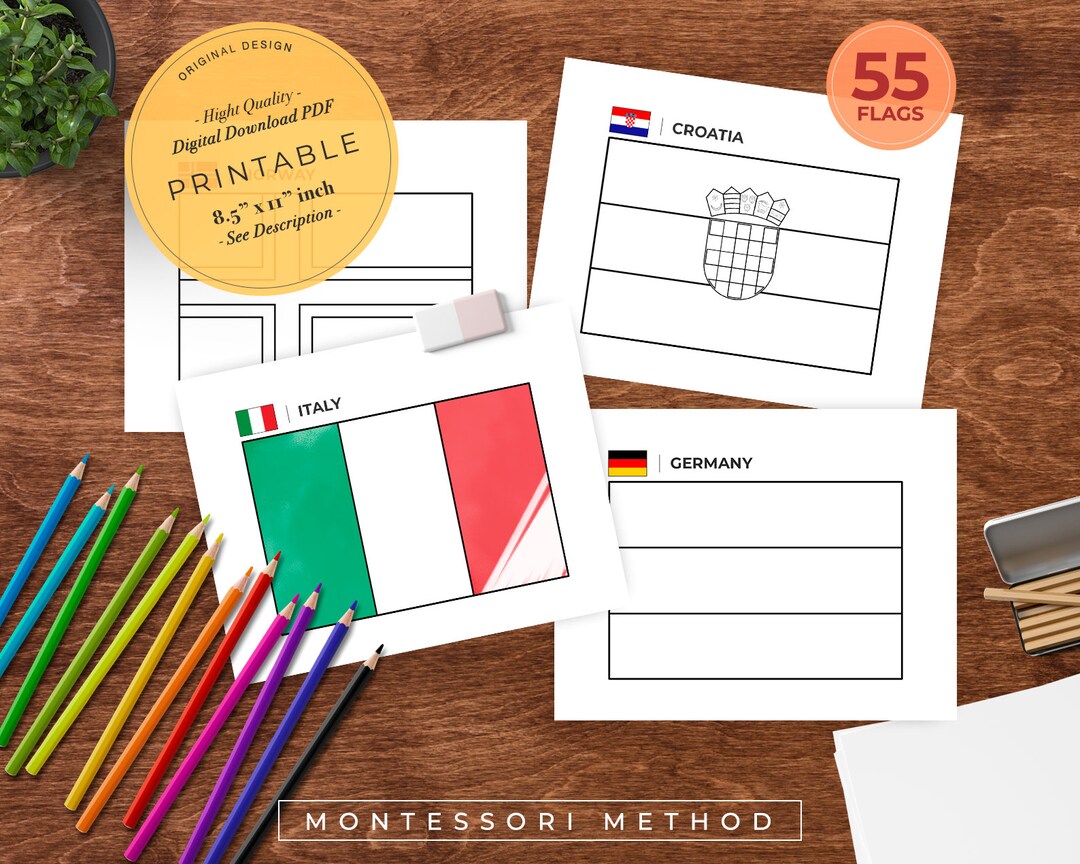 Europe Flags Coloring Pages,flags of the Europe Continent Coloring Book ...