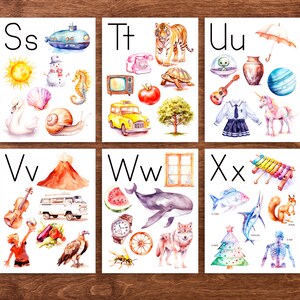 Montessori Cards for Toddlers, Large Format, for the Classroom ...