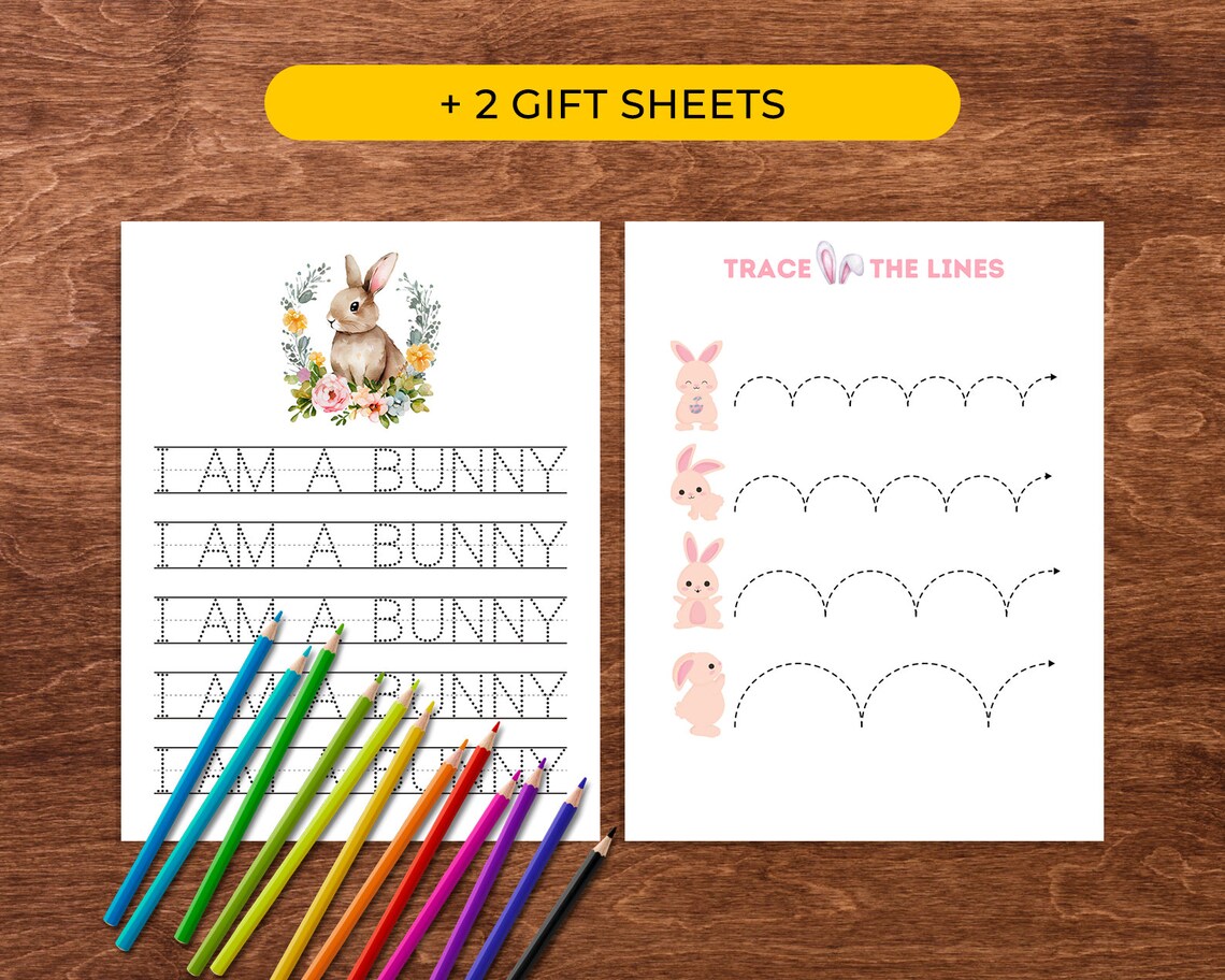 Easter Bunny Kid's Craft, Printable Easter Activity, Spring Classroom ...