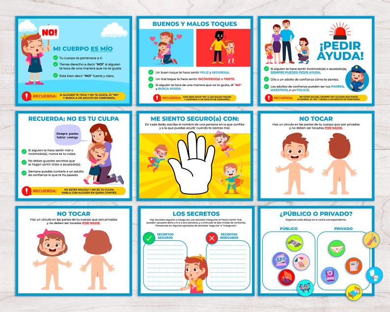 Child Abuse Prevention, Learning Pamphlet, Prevent Sexual Abuse ...