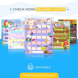 Video Game Reward Chart | Printable Gamer Behavior Chart | Kids Daily ...
