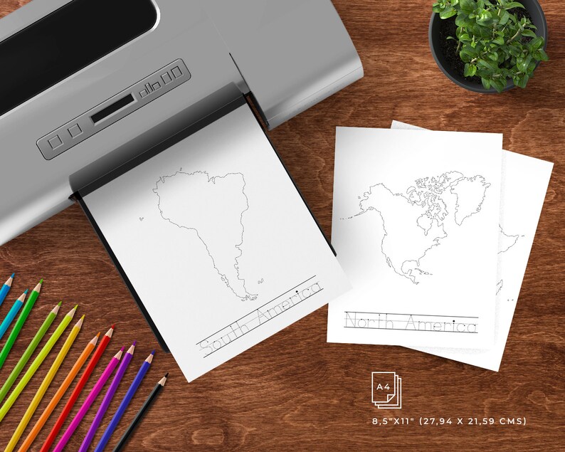 Continents Coloring Page, Map Coloring Pages, Coloring Book, World Map ...