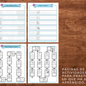 Handwriting Workbook for Kids in Spanish, Spanish Handwriting Practice ...
