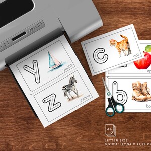 Montessori Cards for Toddlers, Printing Primer Cards, Lowercase Edition ...