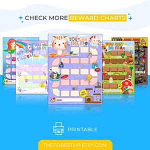 Outer Space Reward Chart | Printable Astronaut Behavior Chart | Daily ...