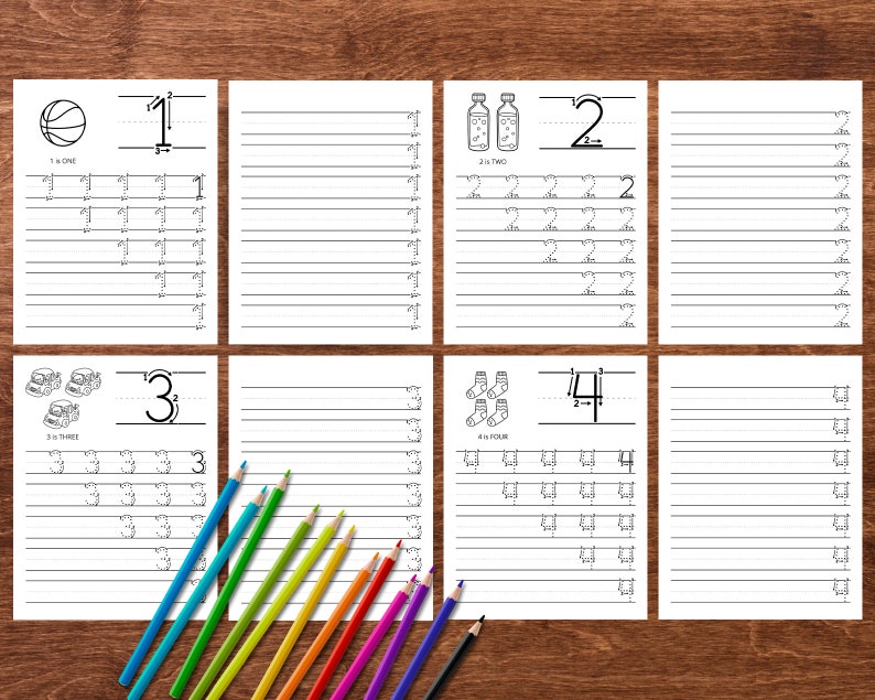 Left Hand Writing Practice for Kids | Trace & Write Letters and Numbers ...