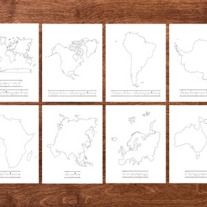 Continents Coloring Page, Map Coloring Pages, Coloring Book, World Map ...