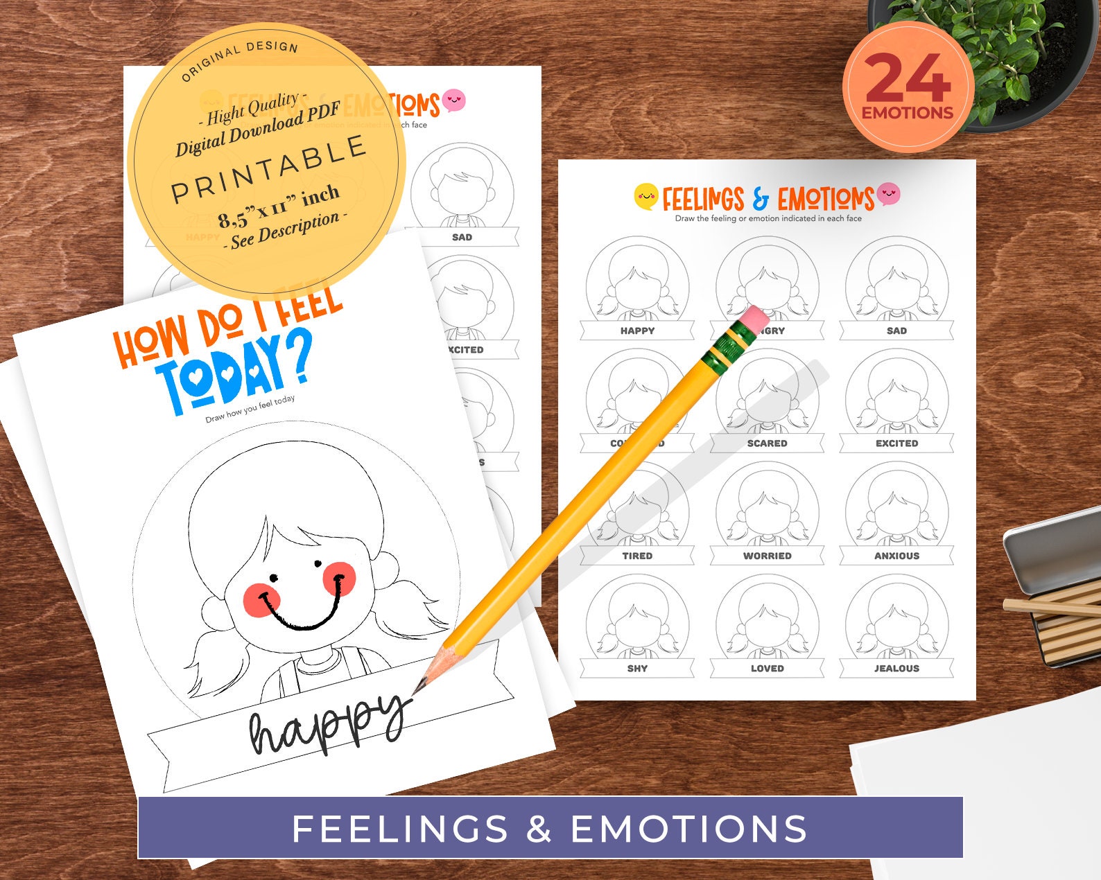 Emotions Activity for Kids, Emotions for Toddlers, Emotions Faces ...