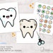 Dental Health Game Printable PDF, Preschool Toddler Tooth Activity ...