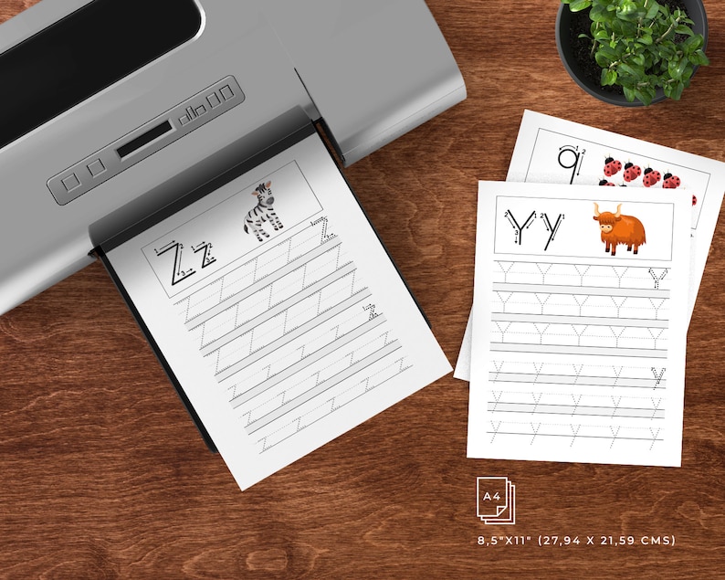 Left Handed Handwriting Practice Worksheets for Kids | Trace & Write ...