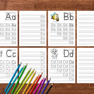 Left Hand Writing Practice for Kids | Trace & Write Letters and Numbers ...