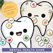 Dental Health Game Printable PDF, Preschool Toddler Tooth Activity ...