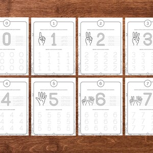 Numbers 0 to 100, Tracing Sheets for Numbers, Learn the Numbers, Trace ...