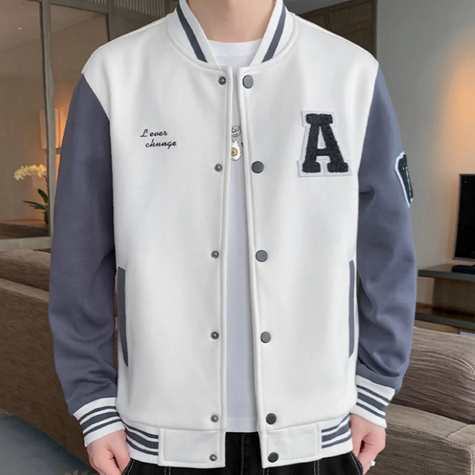 Mens College Baseball Jacket - Etsy