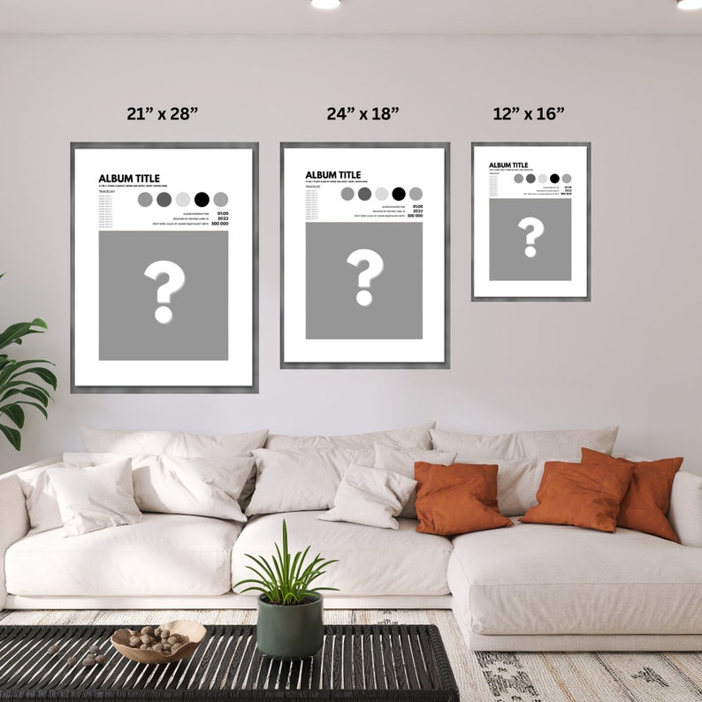 Album Blueprint Wall Art | Album Print | Alternative Album Posters ...