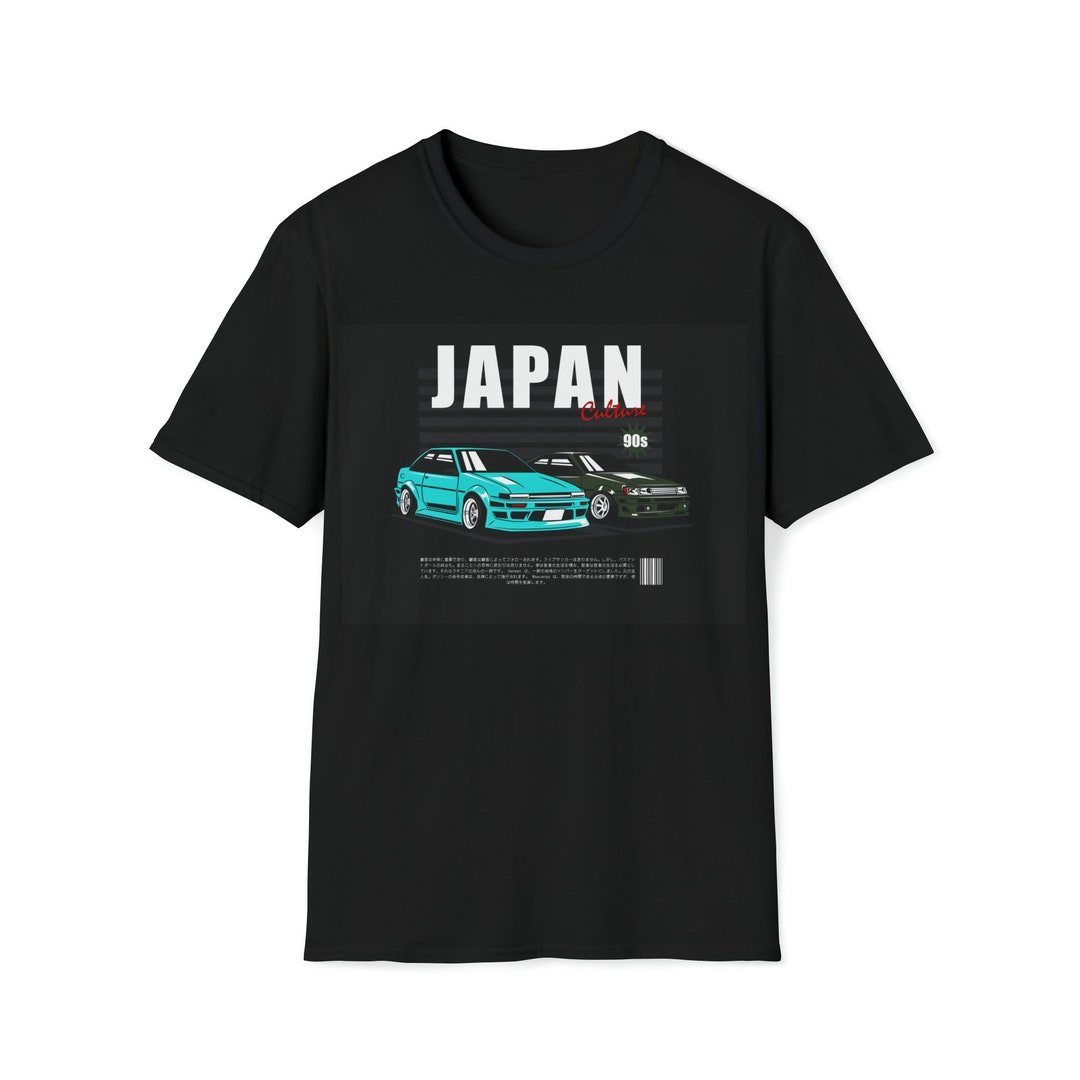 Mens Japanese Drift Car Tshirt, RC Car, Drift Car, Funny Mens Shirts ...