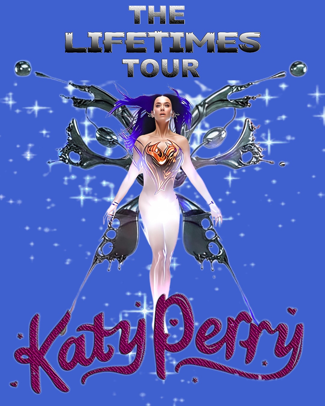 Katy Perry PNG File, the Lifetime Tour Digital File, Katy Parry Tour ...