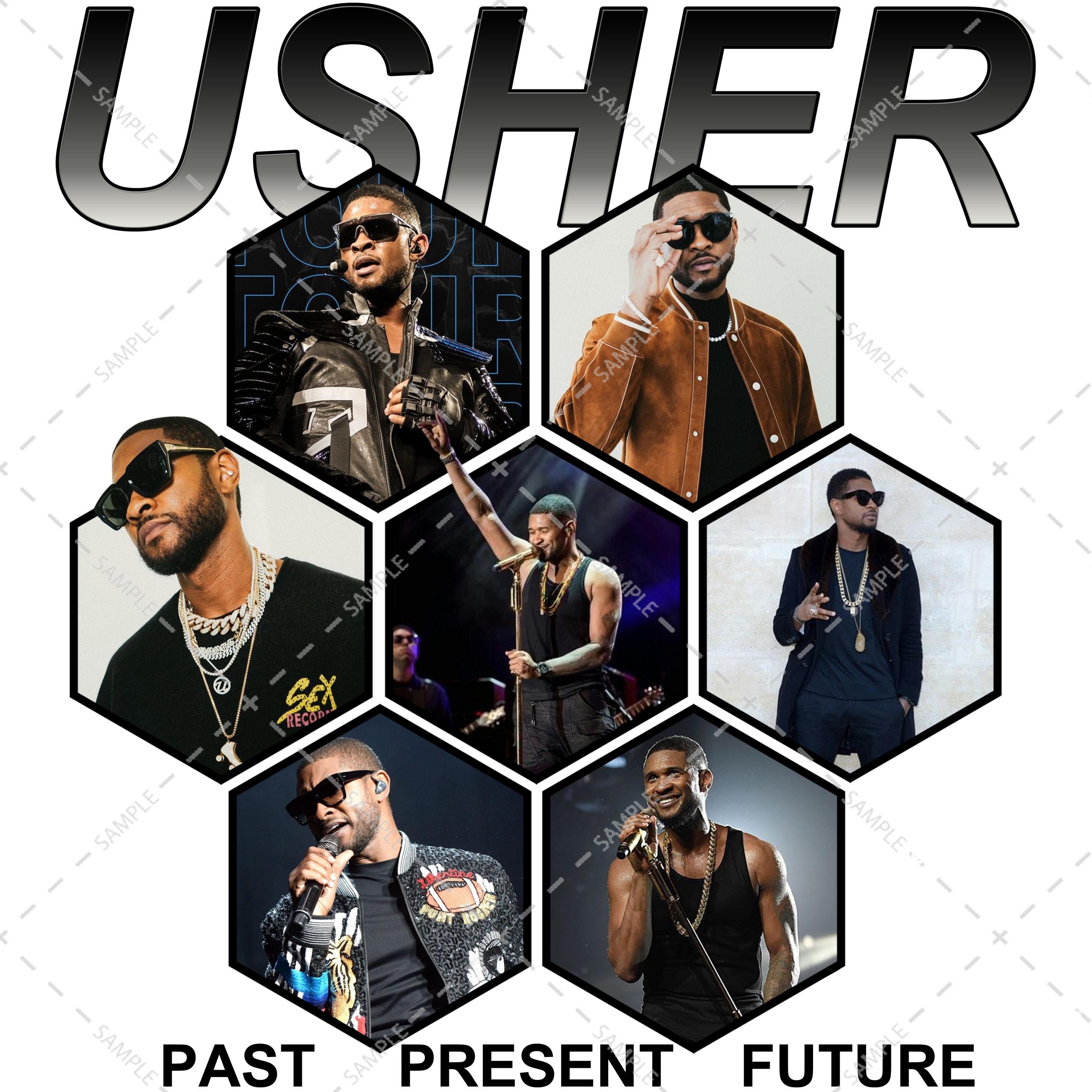 Usher PNG File Usher Fan Digital File, Usher Concert Png File, Usher ...