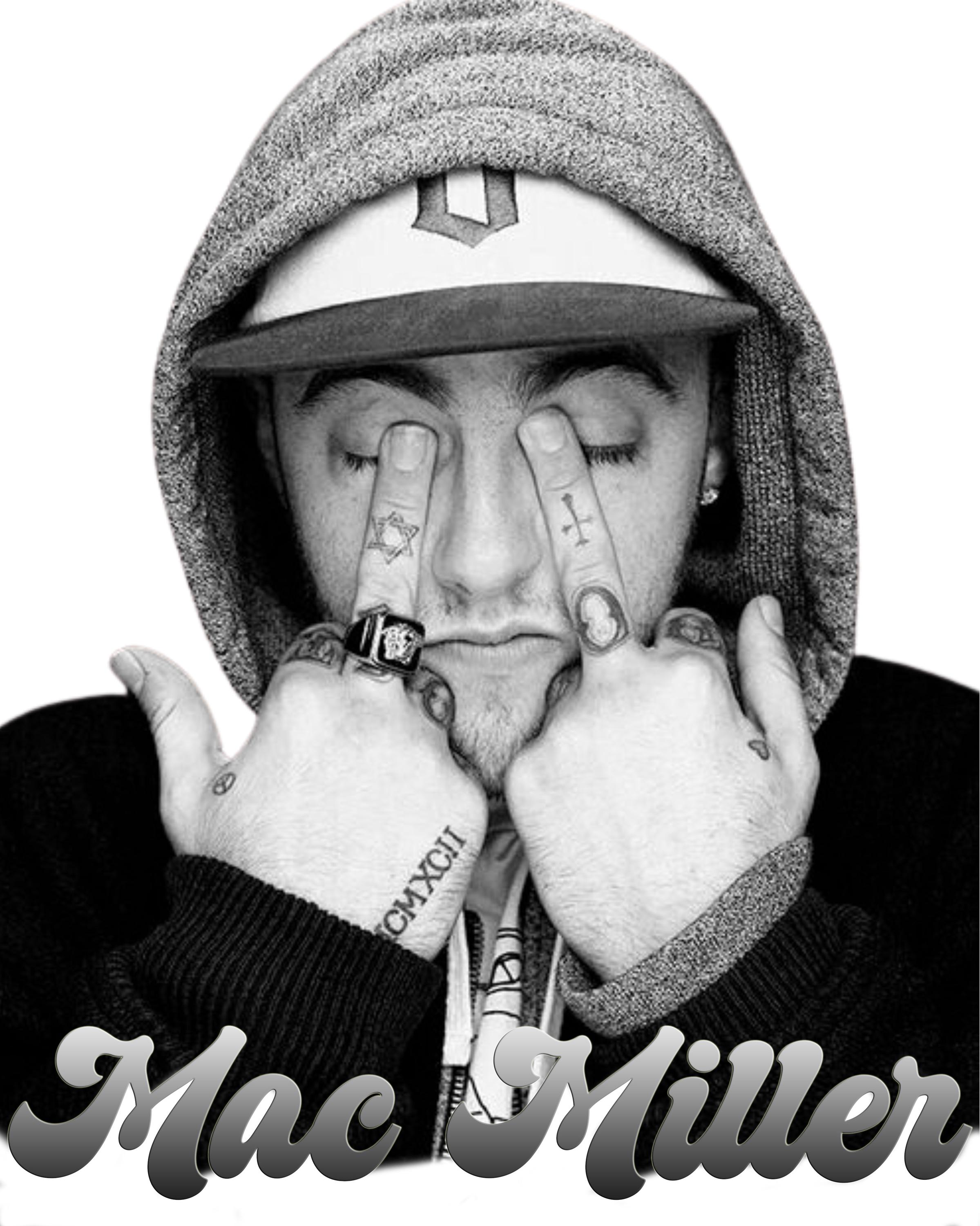 Mac Miller PNG File, Mac Miller Digital File, Mac Miller Tshirt Desaign ...