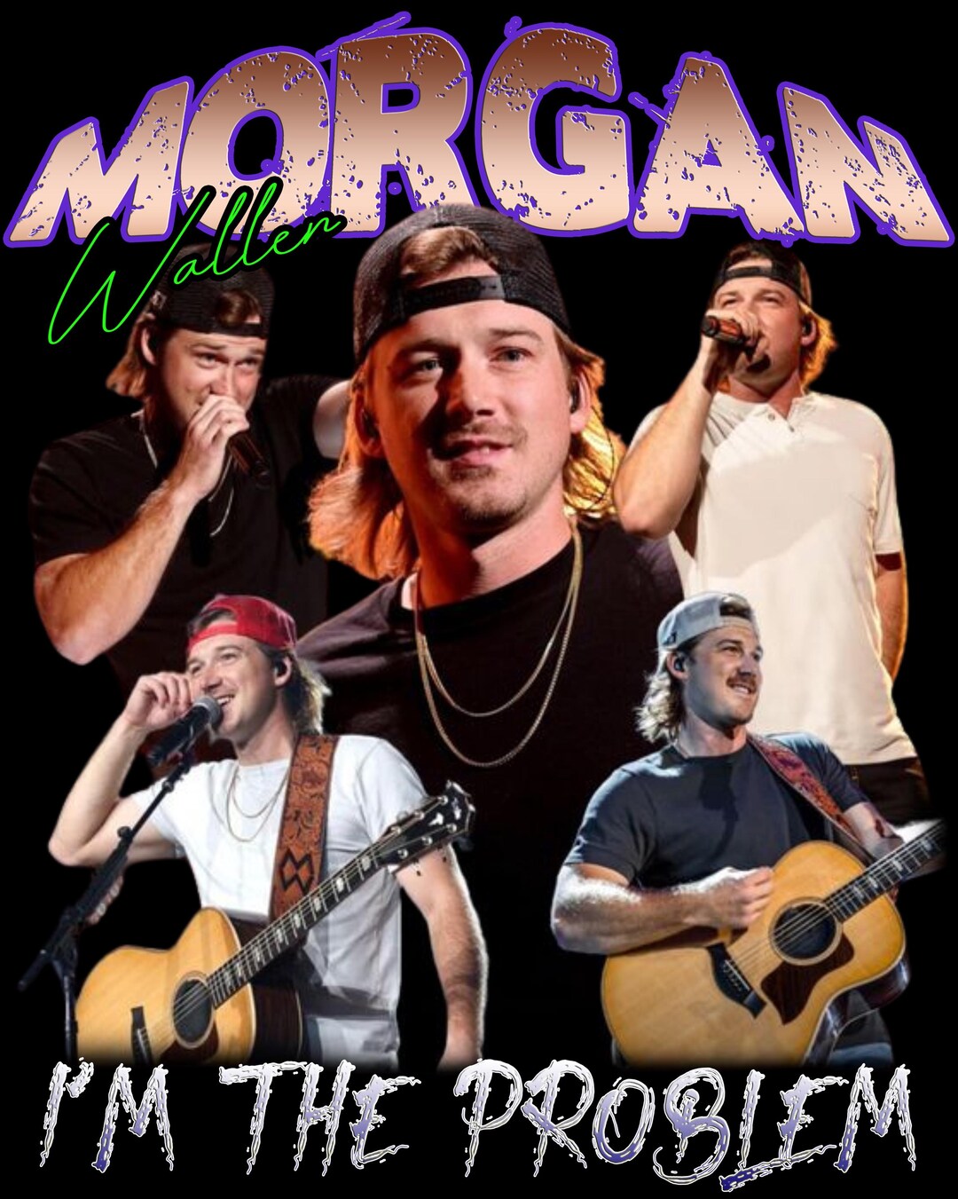 Morgan Wallen PNG File,morgan Wallen Digital File,morgan Wallen PNG ...